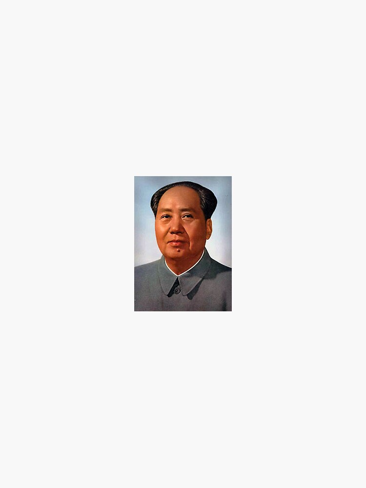 "Mao " Sticker by HistoryFan | Redbubble