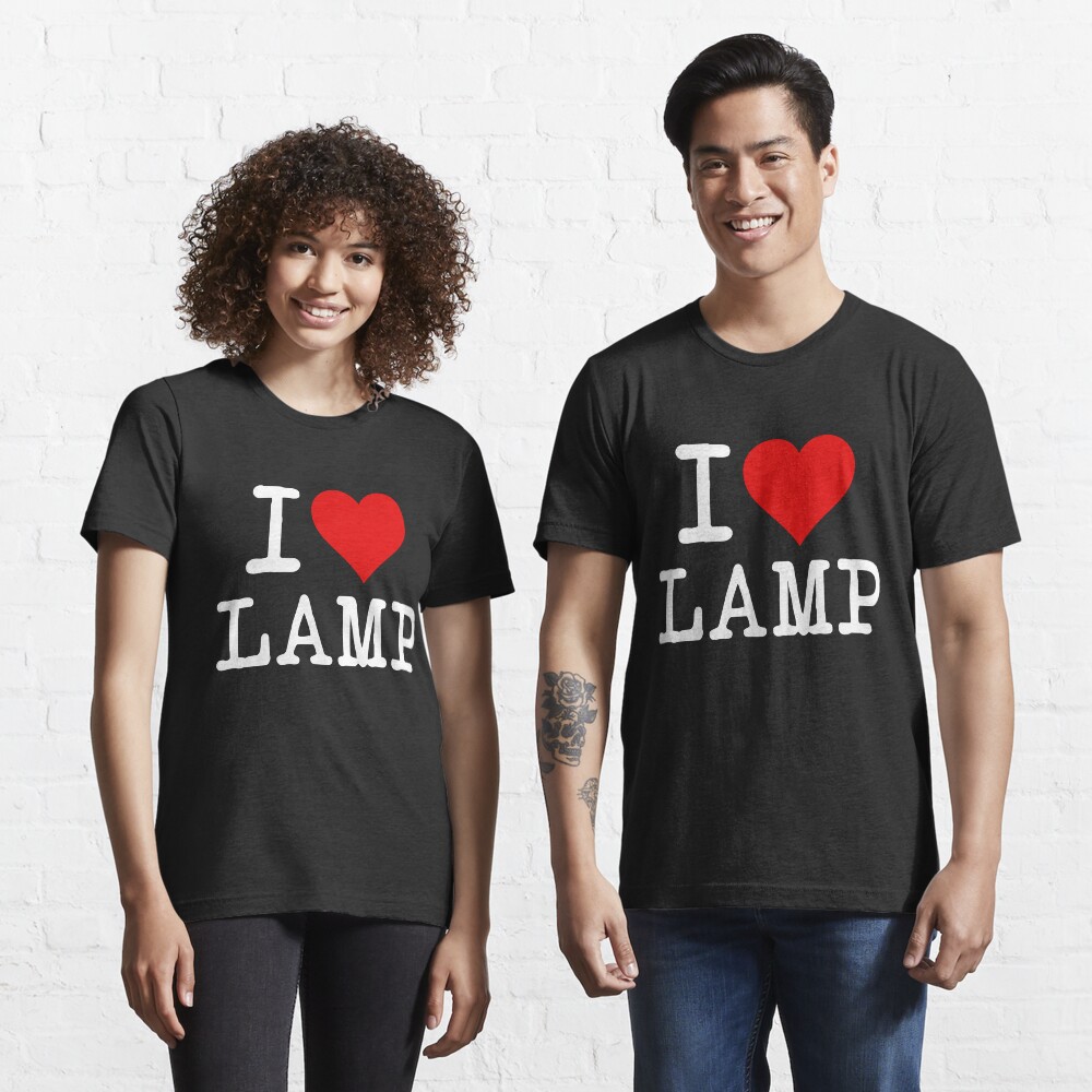 "I Love Lamp" T-shirt for Sale by Jewleo | Redbubble | i love lamp t ...