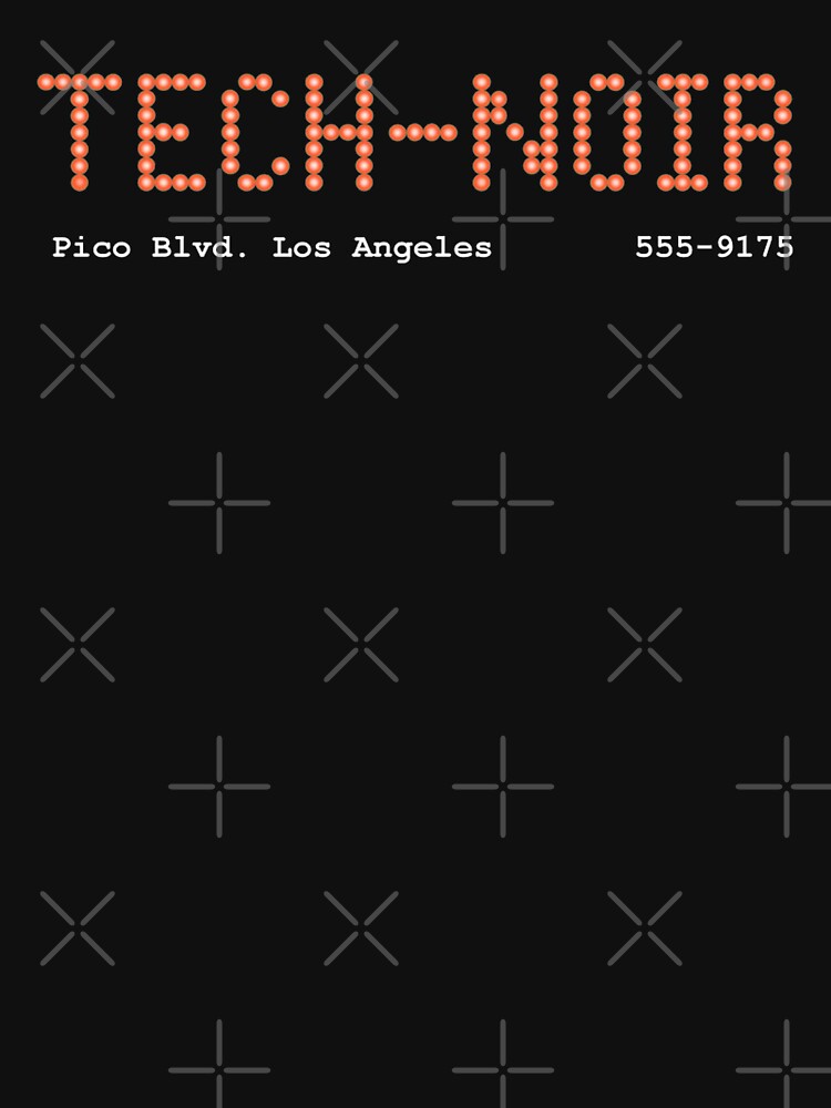 "Tech-Noir" Essential T-Shirt for Sale by jordan5L | Redbubble
