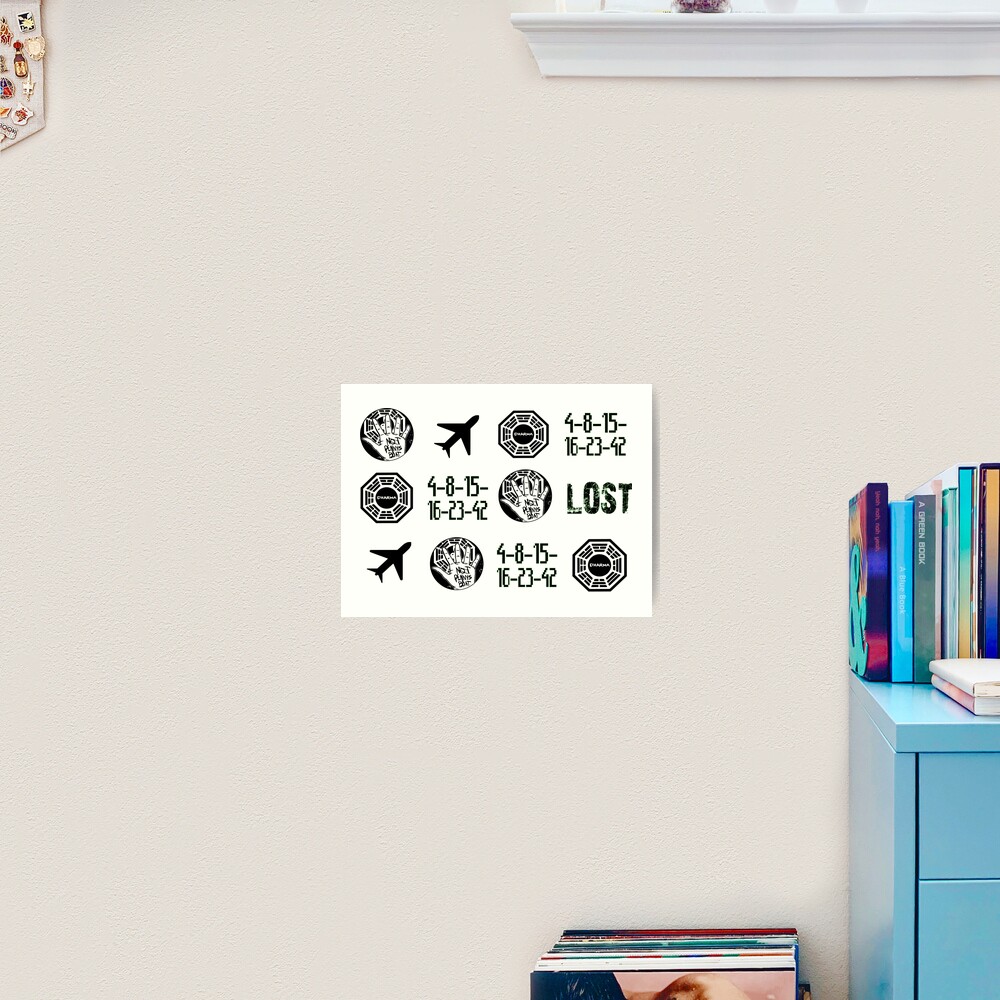 "Lost-symbols" Art Print for Sale by KikkaT | Redbubble