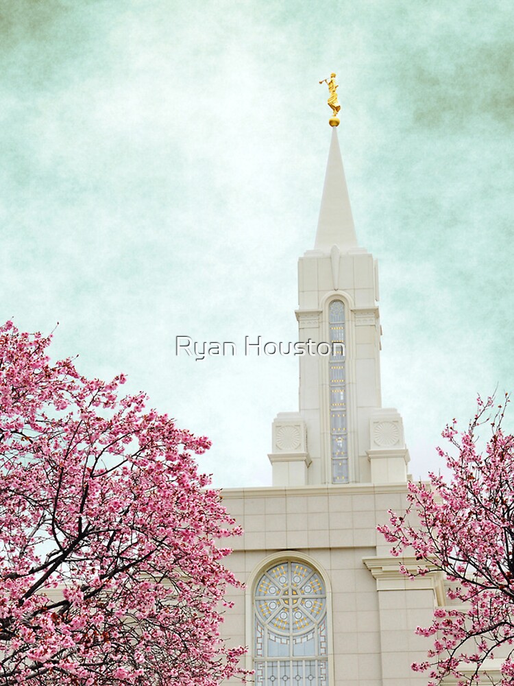 "Bountiful, LDS Temple, Spring" iPhone Case for Sale by photoforyou ...