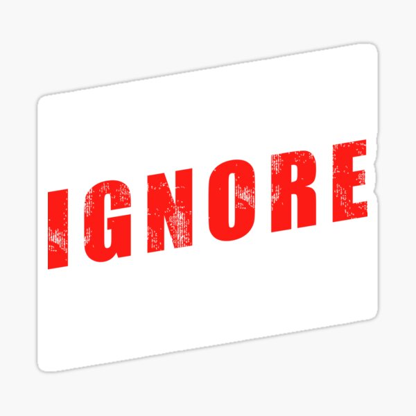 "Hocus pocus ignore mode" Sticker for Sale by QQDesings | Redbubble