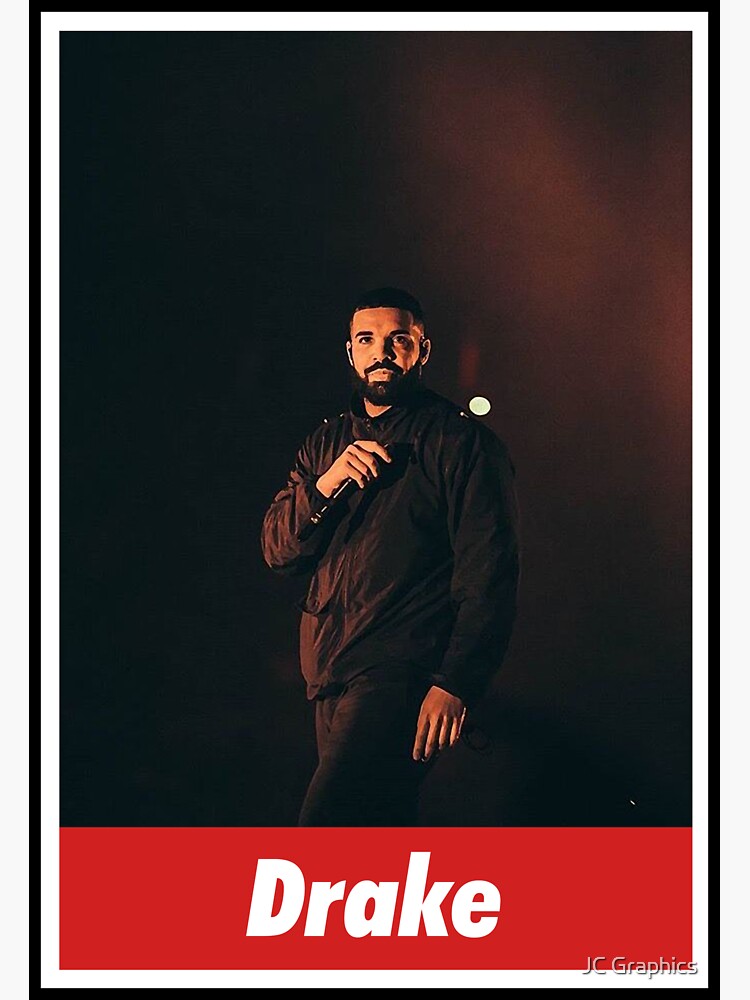"Drake" Sticker for Sale by jcubix | Redbubble