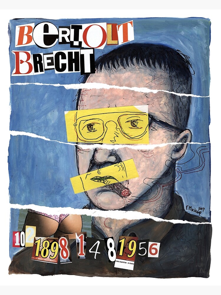 "Bertolt Brecht" Art Print for Sale by micalef | Redbubble