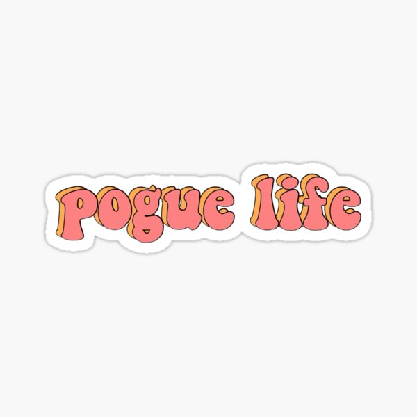 "Pogue Life OBX Sticker" Sticker for Sale by HWinchester | Redbubble