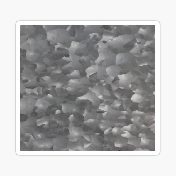 "Gray Galvanized Metal" Sticker for Sale by whimsyandbing | Redbubble