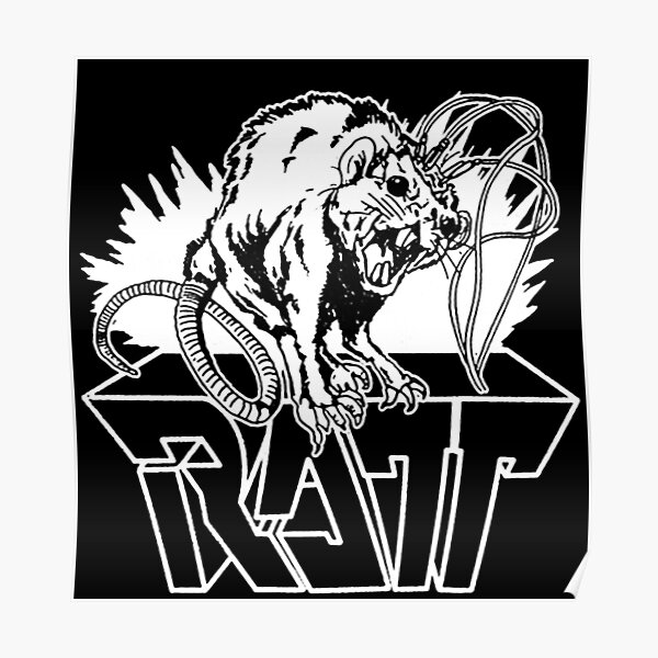 Ratt Posters | Redbubble