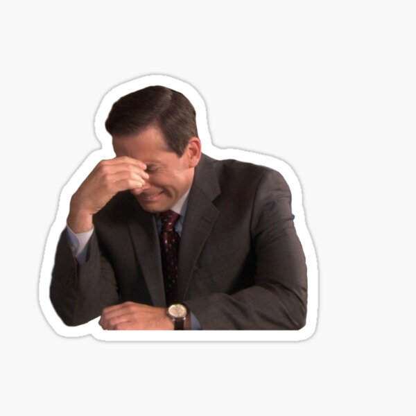 "Michael Crying X Scott's Tots - The Office" Sticker by saamcmrn ...