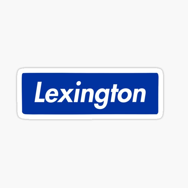 "University of Kentucky - UK - Lexington - Wildcats" Sticker for Sale ...