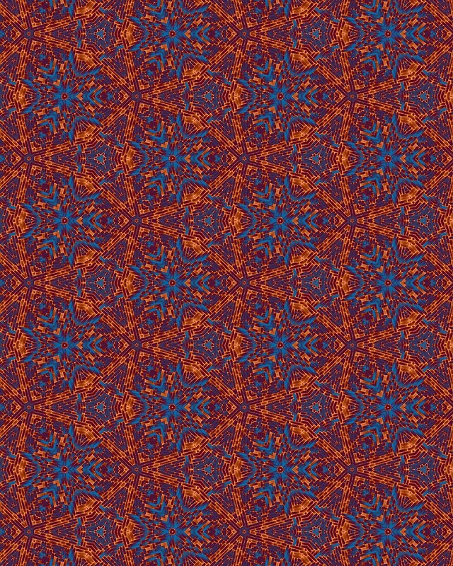 "Red & Blue Pattern" by bubbliciousart | Redbubble