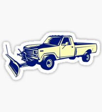 Snow Plow Stickers | Redbubble