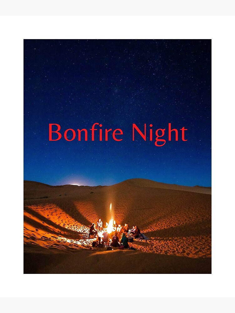 Bonfire Night Premium Matte Vertical Poster sold by Balaji Nagarajan ...