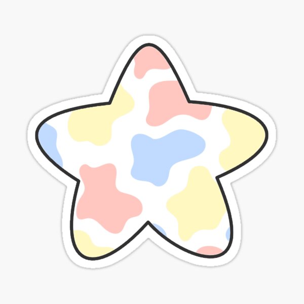 "Moo moo star" Sticker by izaay | Redbubble