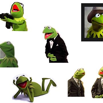 "Kermit Sticker Pack" Sticker for Sale by Thomas Mathias | Redbubble