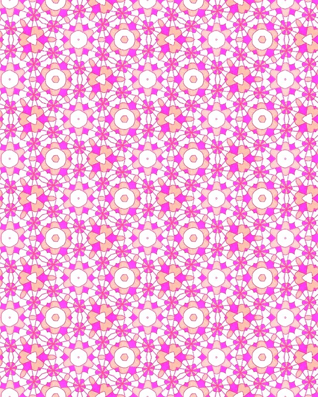 "Pink Girl Pattern" by bubbliciousart | Redbubble