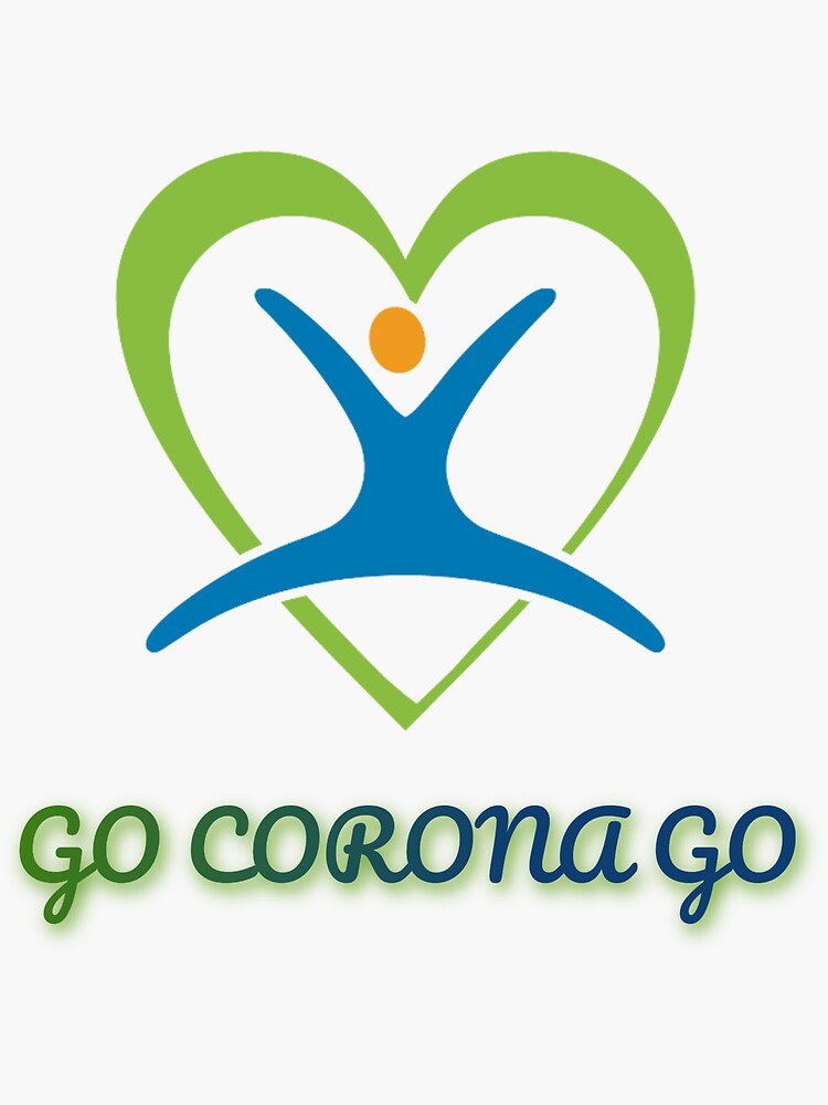 "Go Corona Go" Sticker for Sale by chetan55 | Redbubble