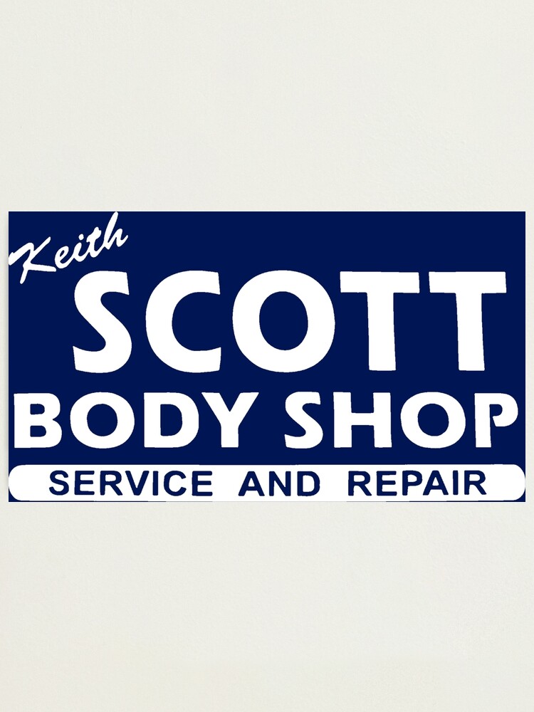 "Keith Scott Body Shop Logo" Photographic Print by debrarasta | Redbubble