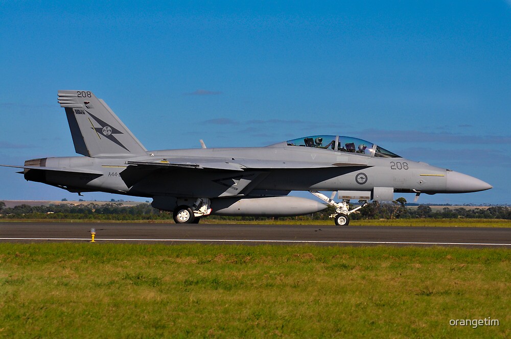 "F/A-18F Super Hornet, A44-203, 1 Squadron, RAAF Amberley" by orangetim ...