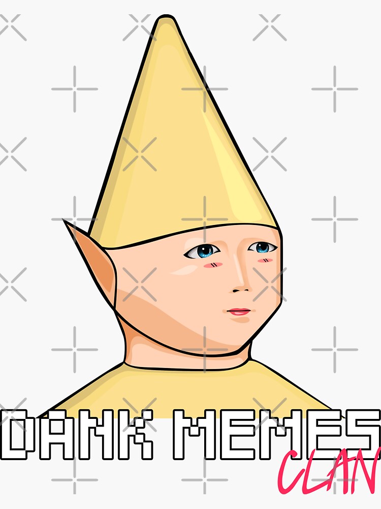 "Dank Memes Clan" Sticker for Sale by dankmemesclan | Redbubble