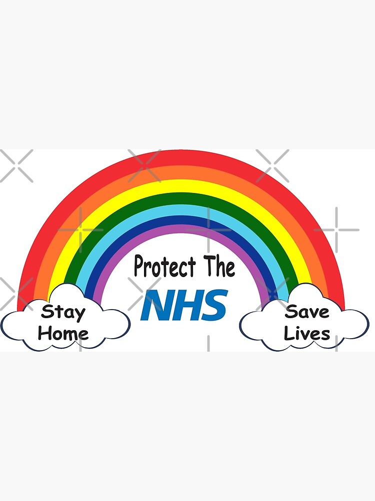 "Protect the nhs stay home save lives t shirt" Poster for Sale by ...
