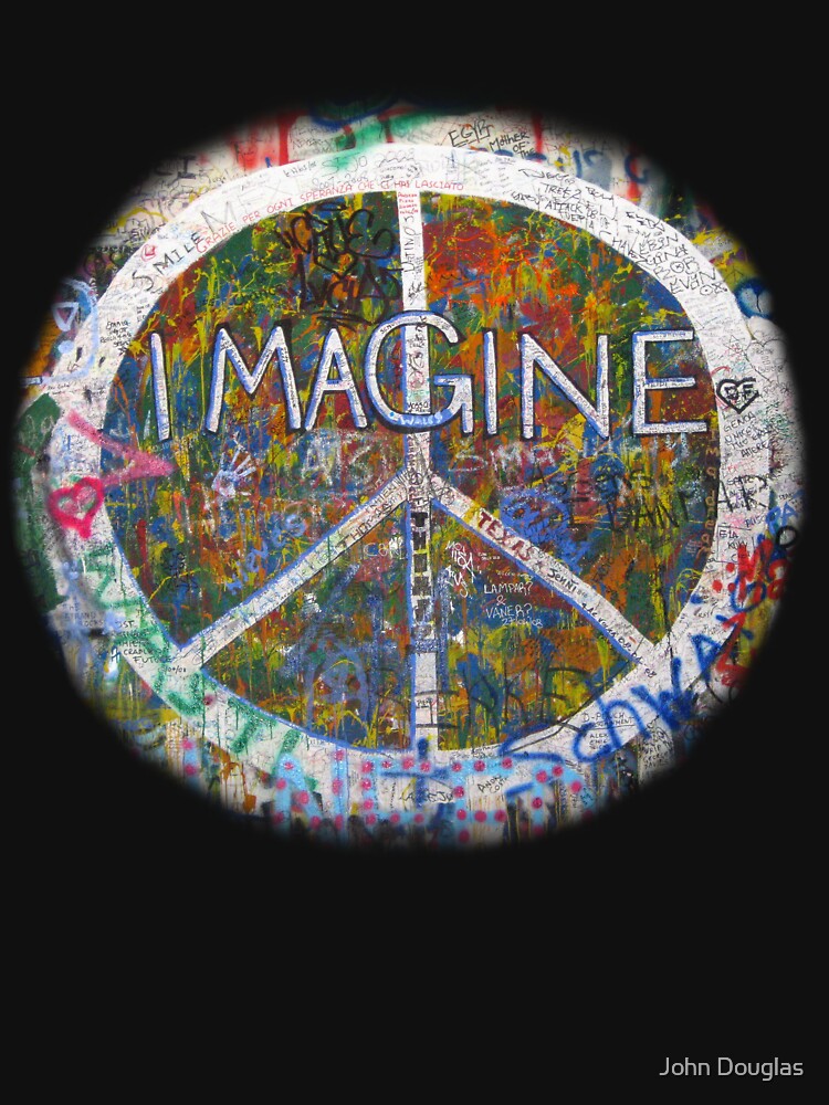 "Imagine" Essential T-Shirt for Sale by JohnDouglas | Redbubble