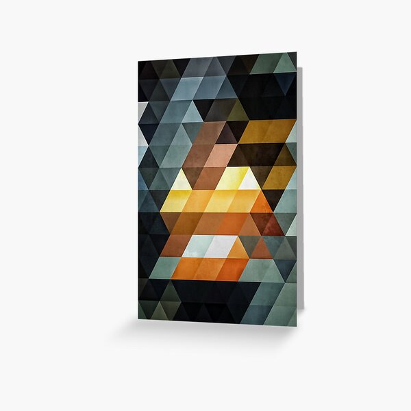 "13 // gyld^pyrymyd" Greeting Card by spires | Redbubble