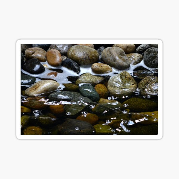 "River Rocks" Sticker by nightrose0087 | Redbubble