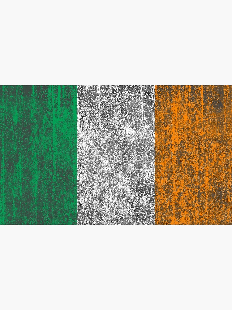 "distressed irish flag" Art Print by maydaze | Redbubble