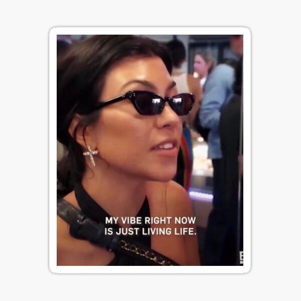 "LIVING LIFE" Sticker for Sale by amckelvey | Redbubble