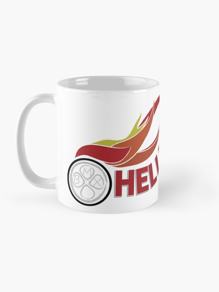 "Hell Track Logo From the 80's Movie Rad " Mug by rude8oi | Redbubble