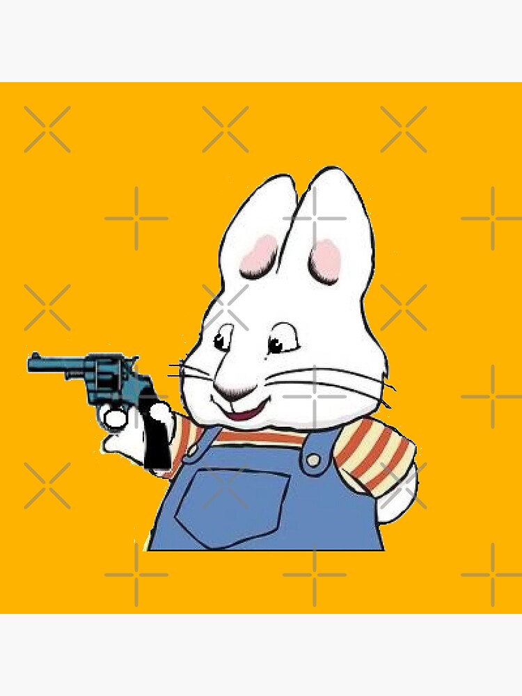 "Max has a Gun" Poster for Sale by Riccivela | Redbubble