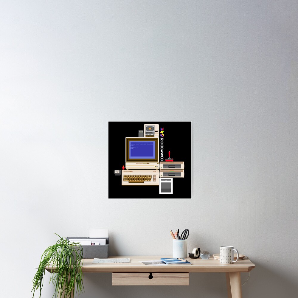 "Hail the Commodore 64" Poster for Sale by carljagt | Redbubble