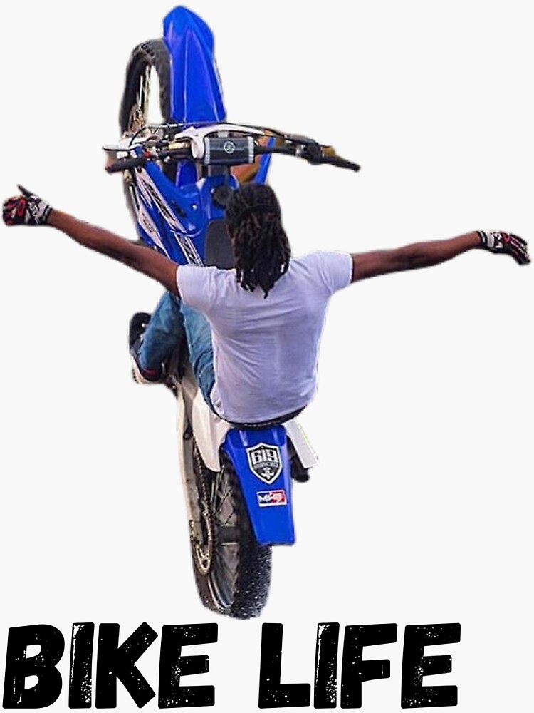 "Bike life" Sticker by Red Line | Redbubble