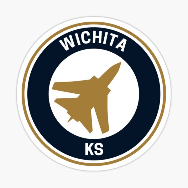 "Vintage Wichita Kansas" Sticker for Sale by fearcity | Redbubble