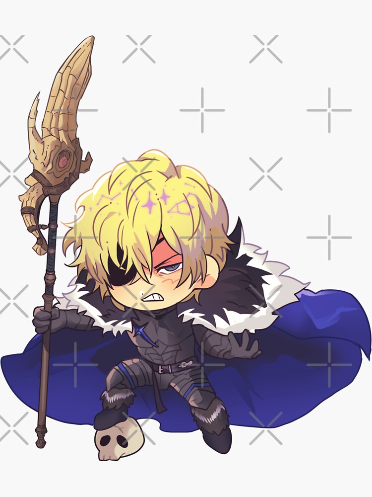 "[FE3H] Timeskip Dimitri Blaiddyd" Sticker for Sale by qroken | Redbubble