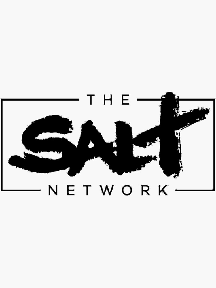 "Salt Network Sticker" Sticker for Sale by mrkraling | Redbubble