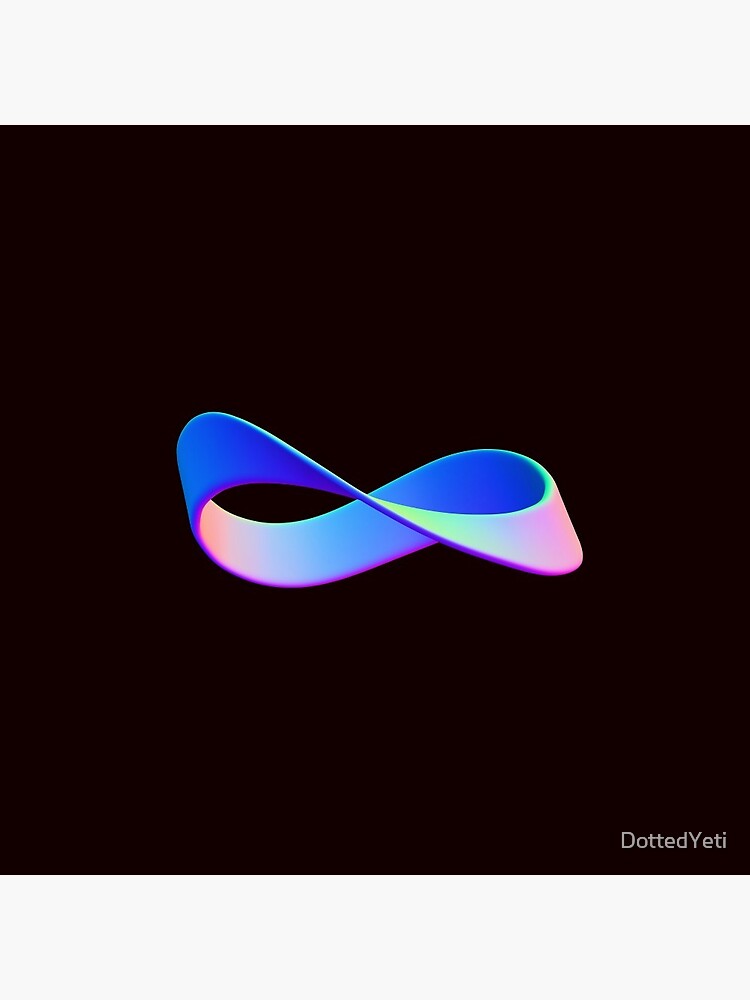 "colorful mobius strip, infinity symbol " Pin for Sale by DottedYeti ...