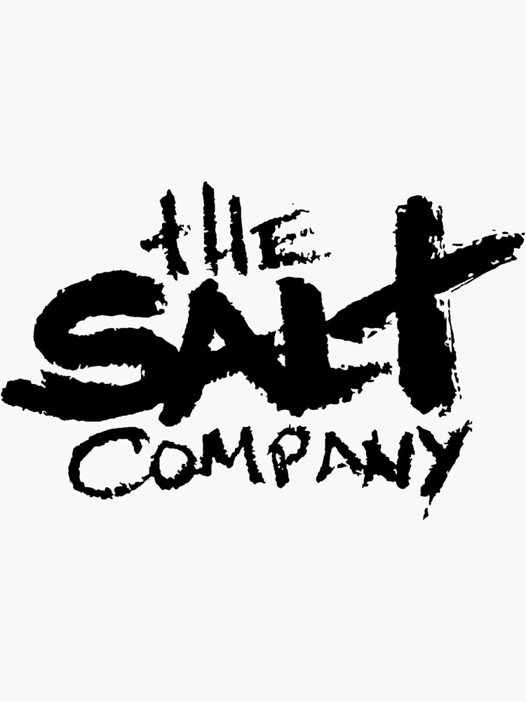 "The Salt Company" Sticker for Sale by mrkraling | Redbubble