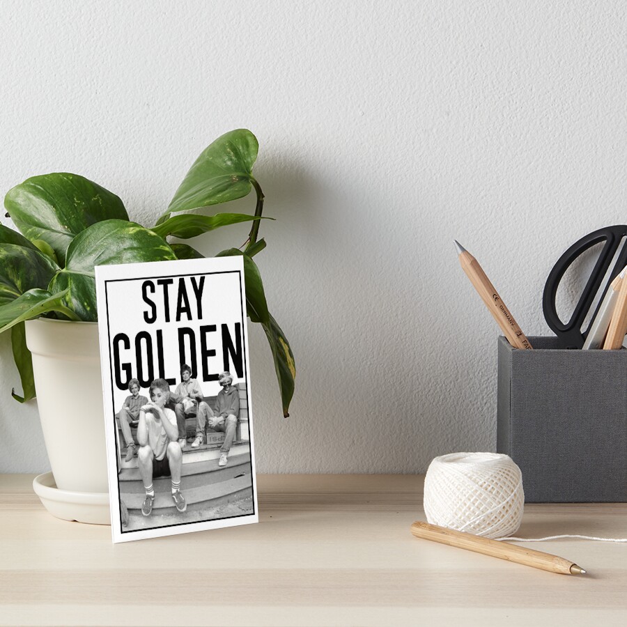 "Stay Golden" Art Board Print for Sale by CodyBradley | Redbubble
