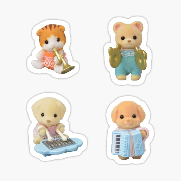 Calico Critter Babies Stickers | Redbubble