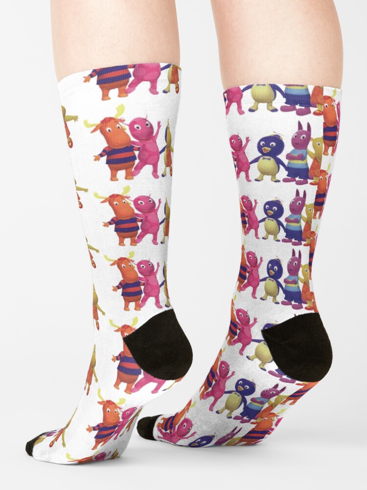 "backyardigans" Socks for Sale by bubbieguhm | Redbubble