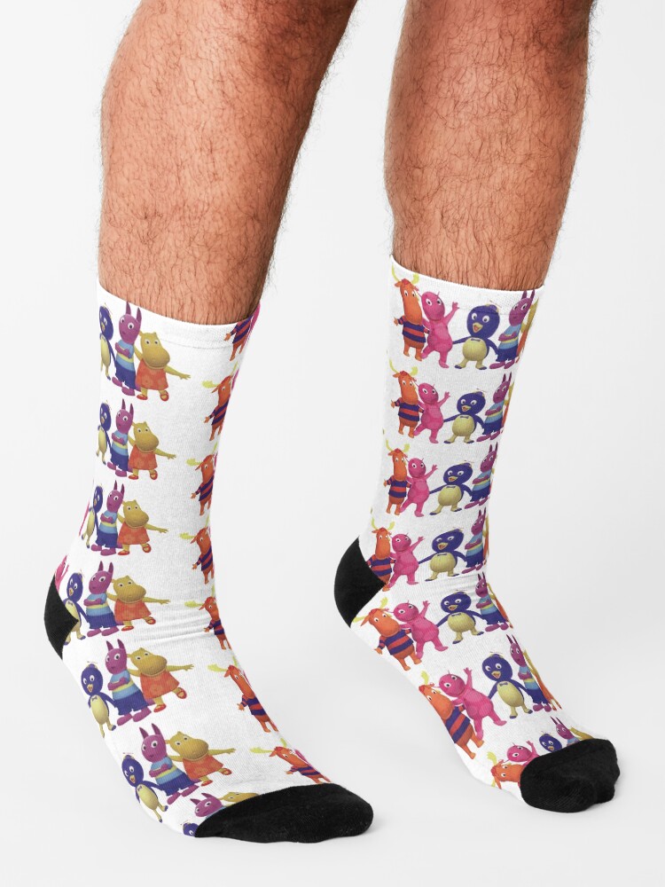 "backyardigans" Socks for Sale by bubbieguhm | Redbubble