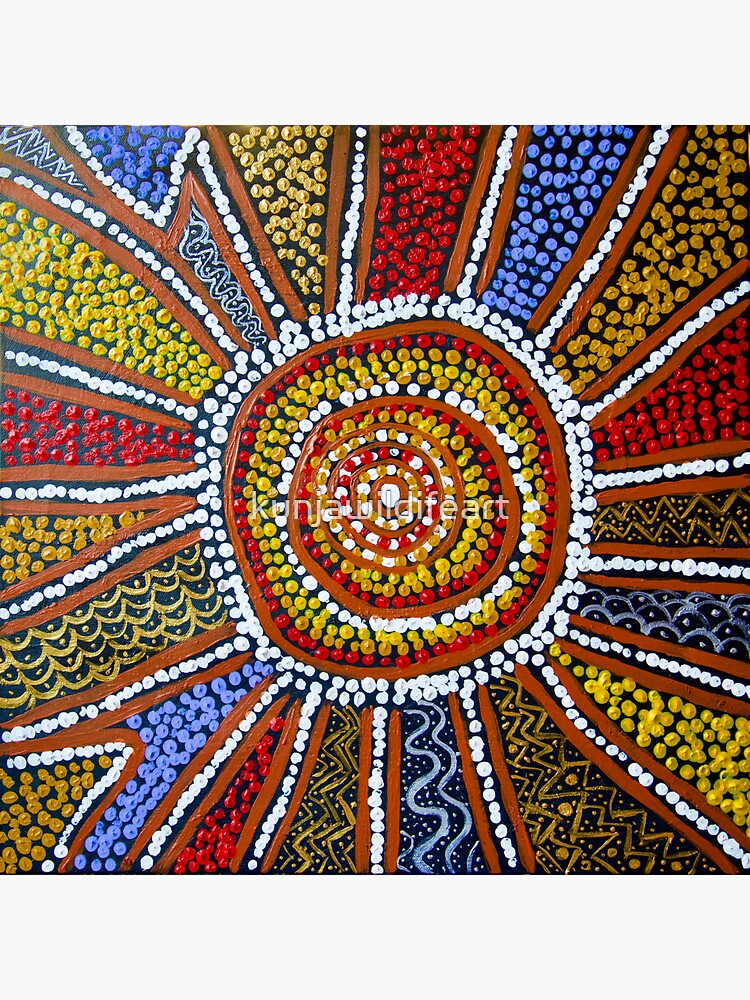 "VOICE. TREATY. TRUTH. THE ULURU STATEMENT FROM THE HEART" Sticker for ...