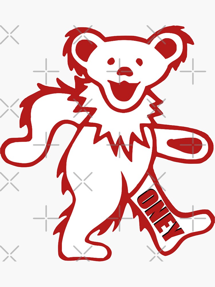 "ONEONTA BEAR" Sticker by remfriedd | Redbubble