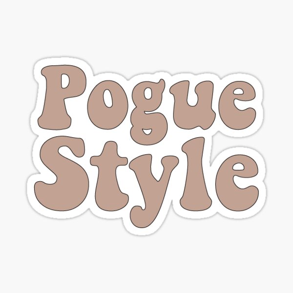 "Pogue Style Outer Banks Sticker" Sticker by InstriveDesign | Redbubble
