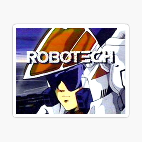 "robotech" Sticker for Sale by JavierCisneros | Redbubble