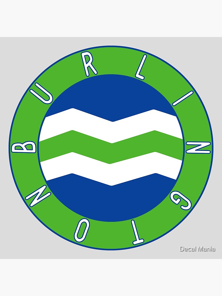 "Burlington Flag Decal" Poster for Sale by zsonn | Redbubble