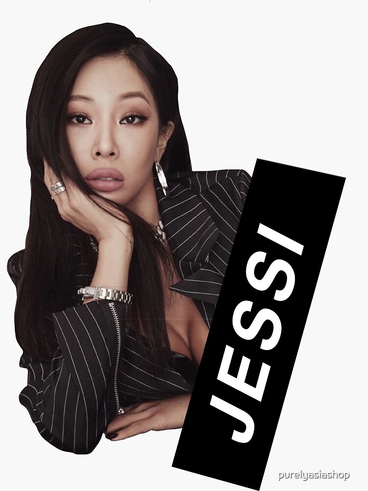 "KPOP Jessi Sticker" Sticker by purelyasiashop | Redbubble