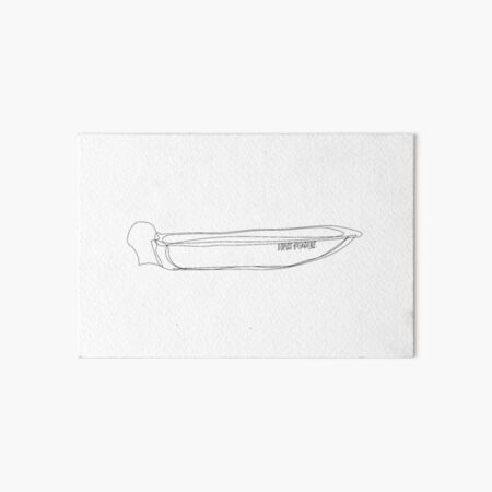 "hms pogue sketch outer banks" Art Board Print for Sale by ...