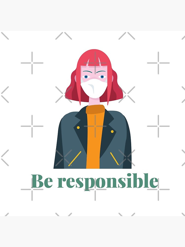 "women be responsible design" Poster for Sale by Bob0103 | Redbubble